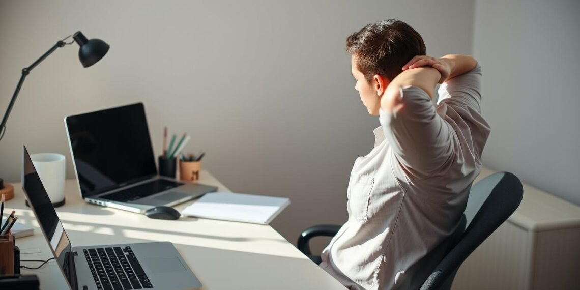 Desk stretches: neck & back relief in 10 minutes