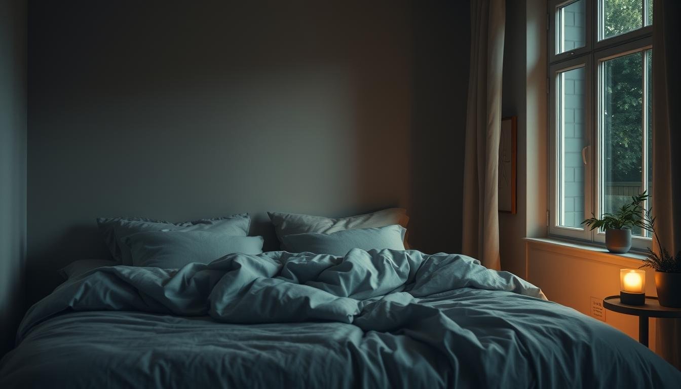 Sleep-friendly bedroom: temp, light, noise